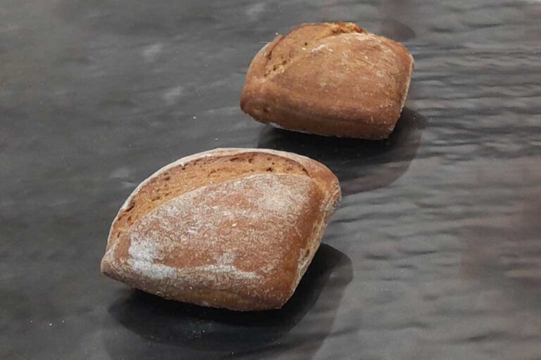 Artisan Square Dark Rye Roll – Wonder Bakery
